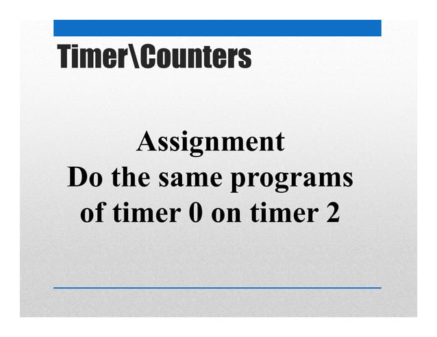 AVR_Course_Day7 timers counters and interrupt programming | PDF ...