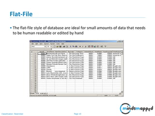 Types of Databases | PPSX