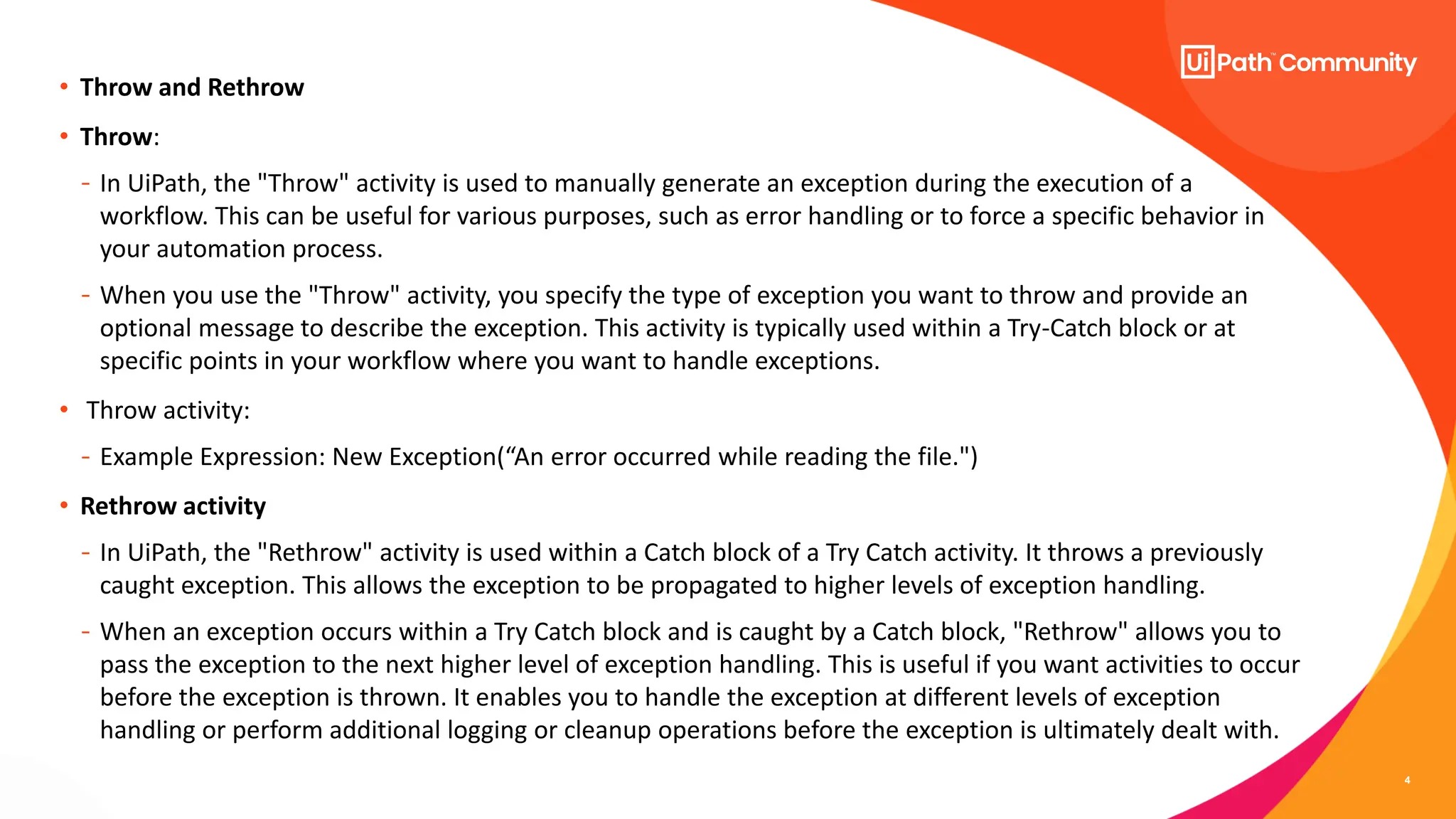 UiPath Studio Web workshop series - Day 7 | PDF