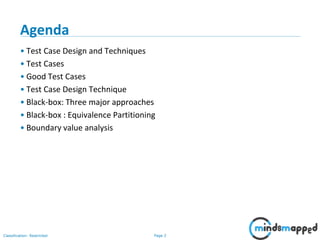 Session 08 - Test Case Design and Technique | PPTX