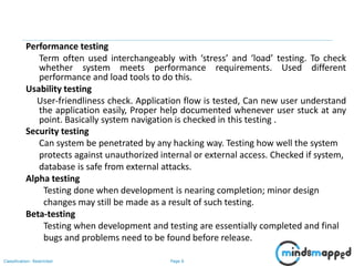 Types of Testing | PPT