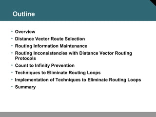 Day 8 2 distance vector routing | PPT