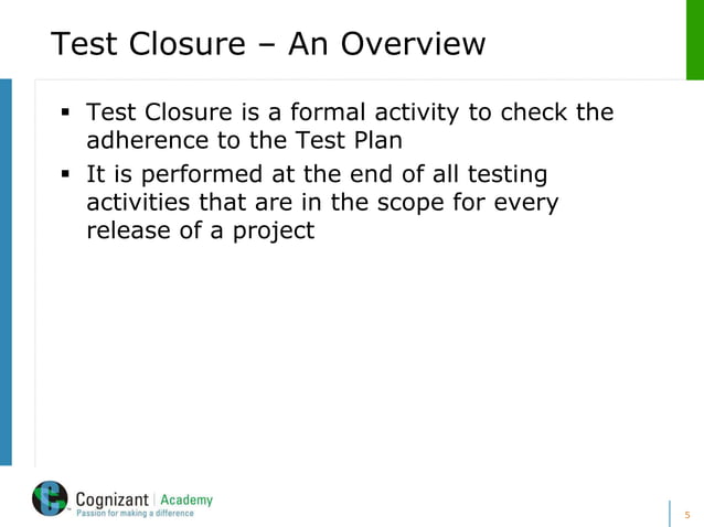 Day 8 fundamentals of_test_closure_v_1.0 | PPT