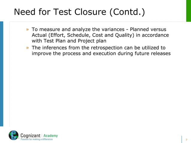 Day 8 fundamentals of_test_closure_v_1.0 | PPTX