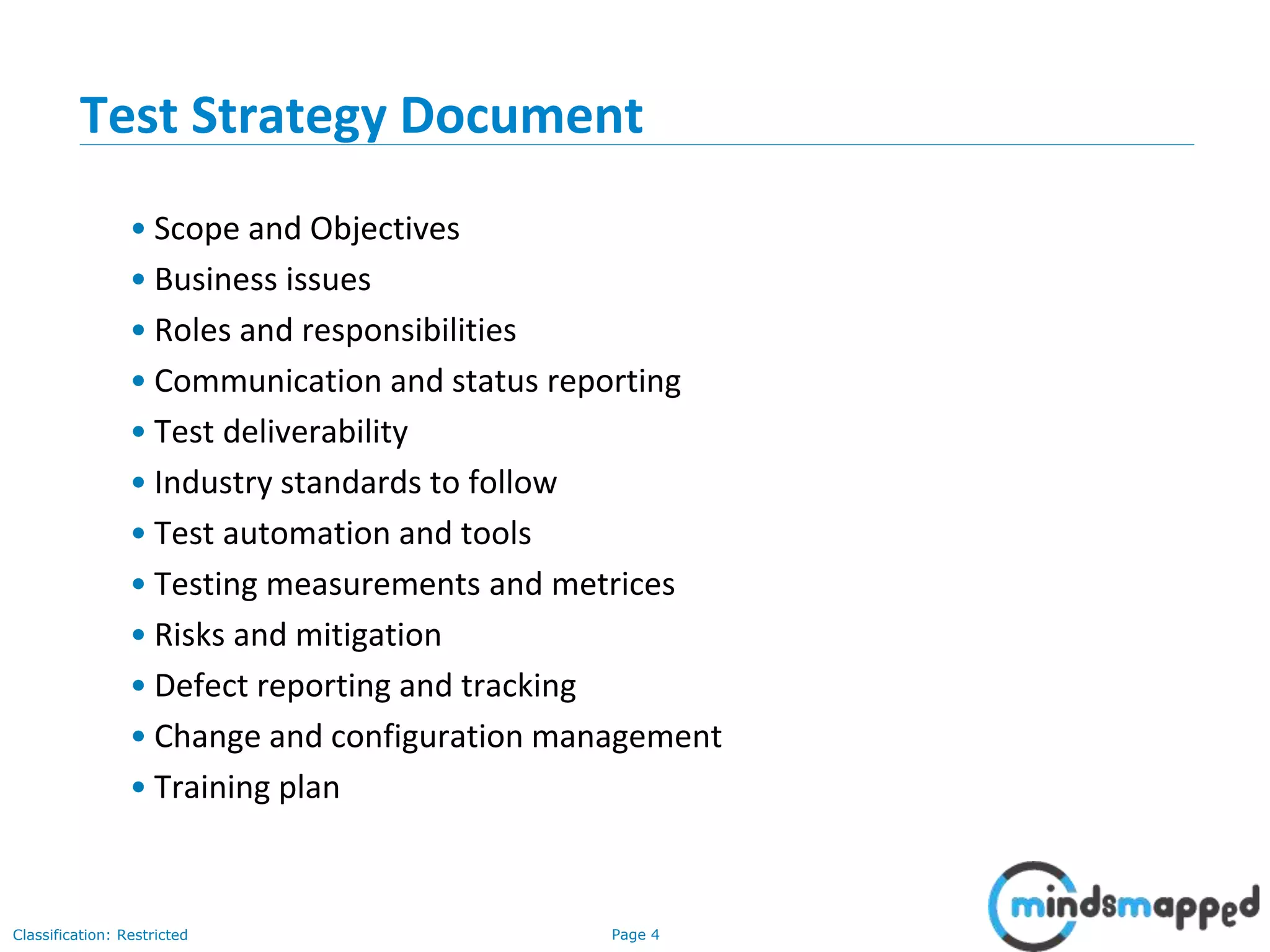 Test Strategies and Planning | PPTX