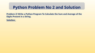 Python aplicado a Inteligencia artificial y machine learning | PPTX
