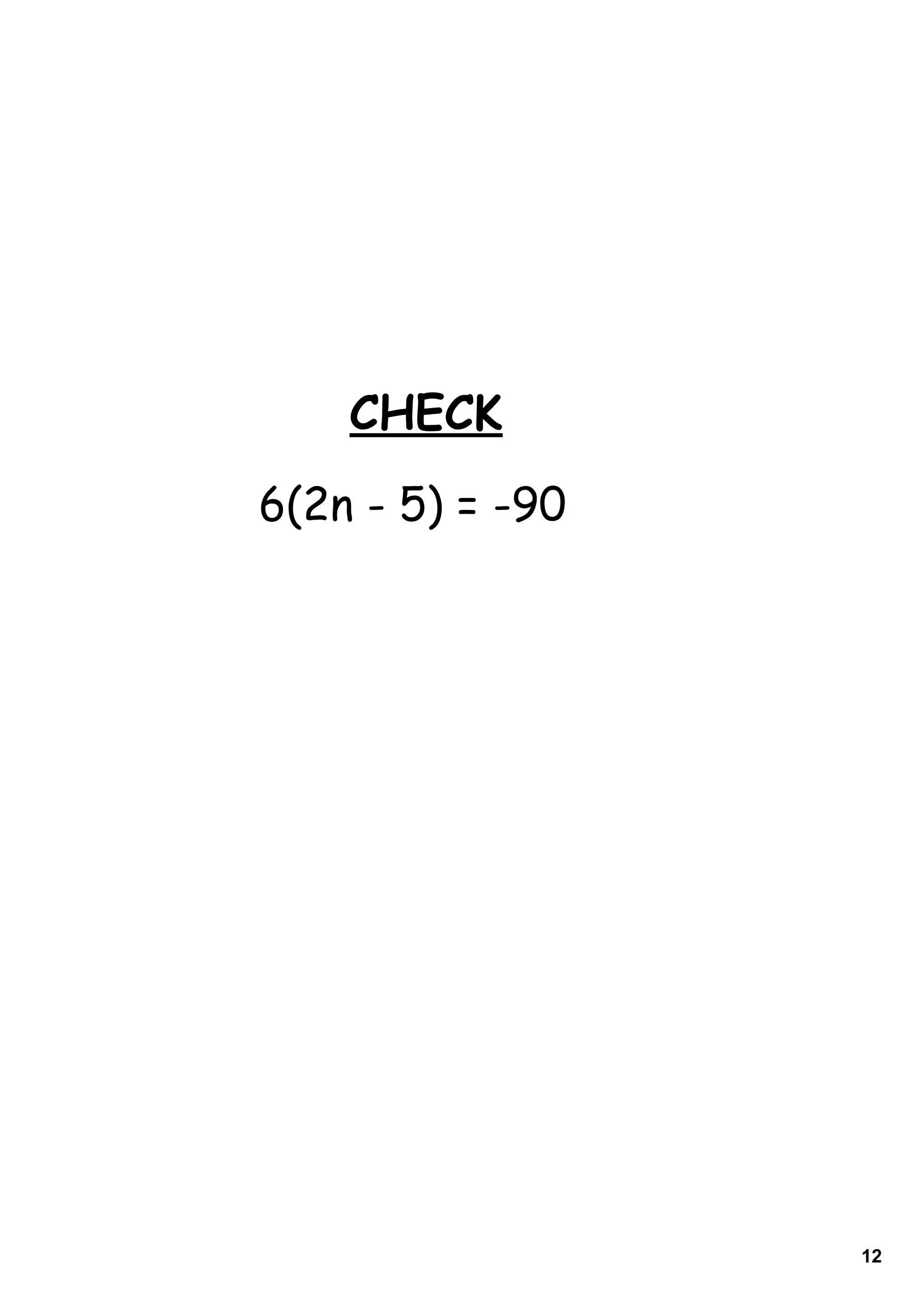 Day 9 distributive property equations day 2 | PDF