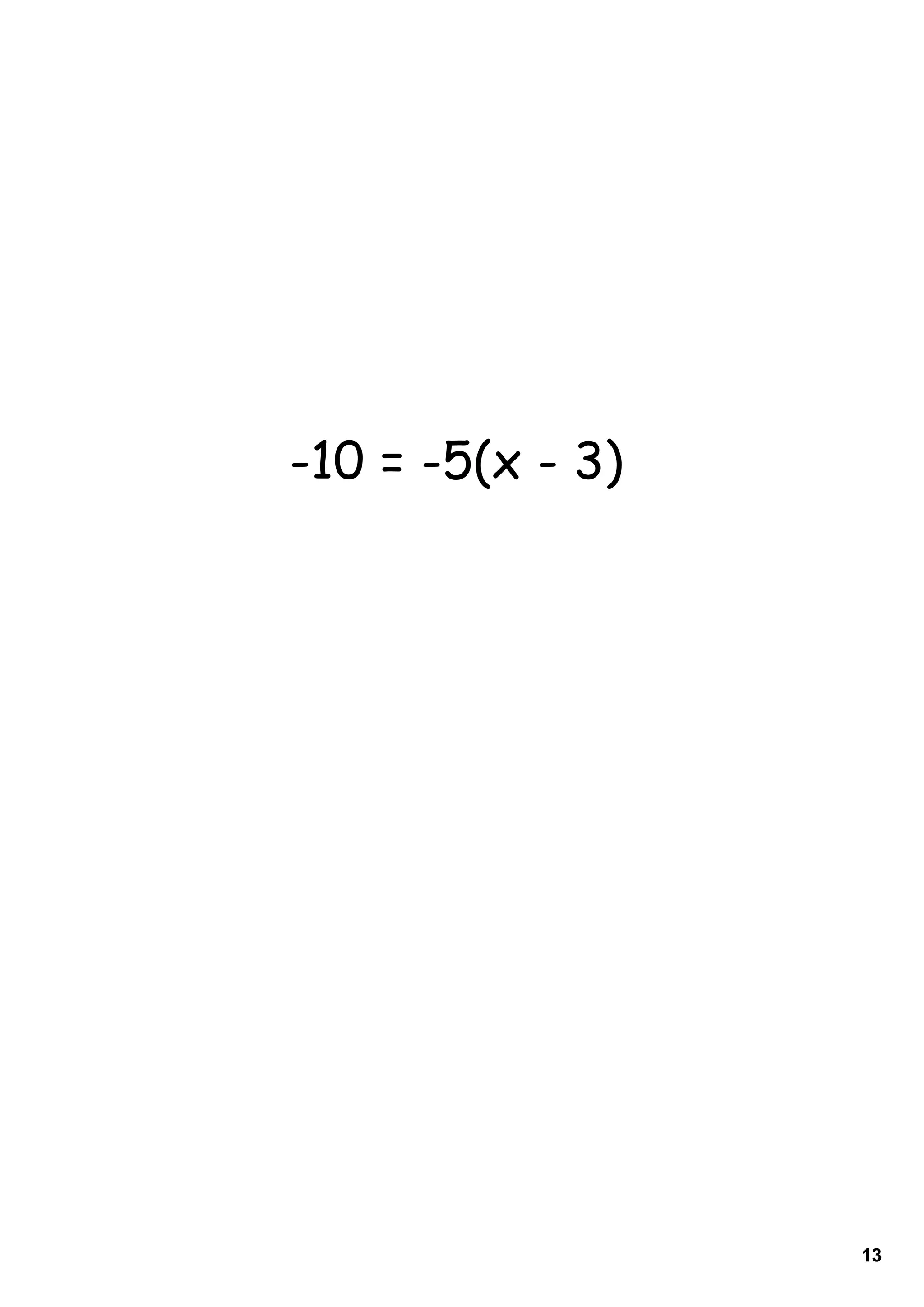 Day 9 distributive property equations day 2 | PDF