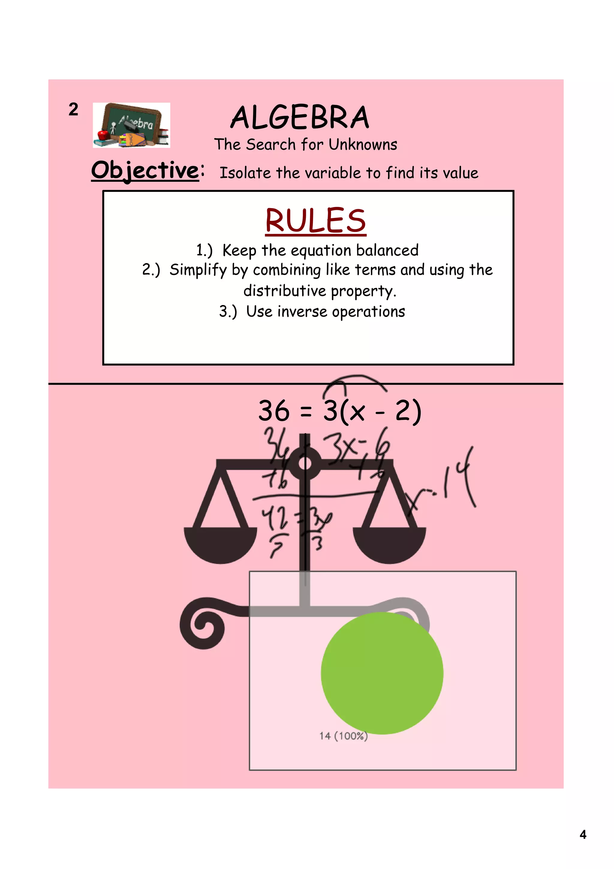 Day 9 distributive property equations day 2 | PDF
