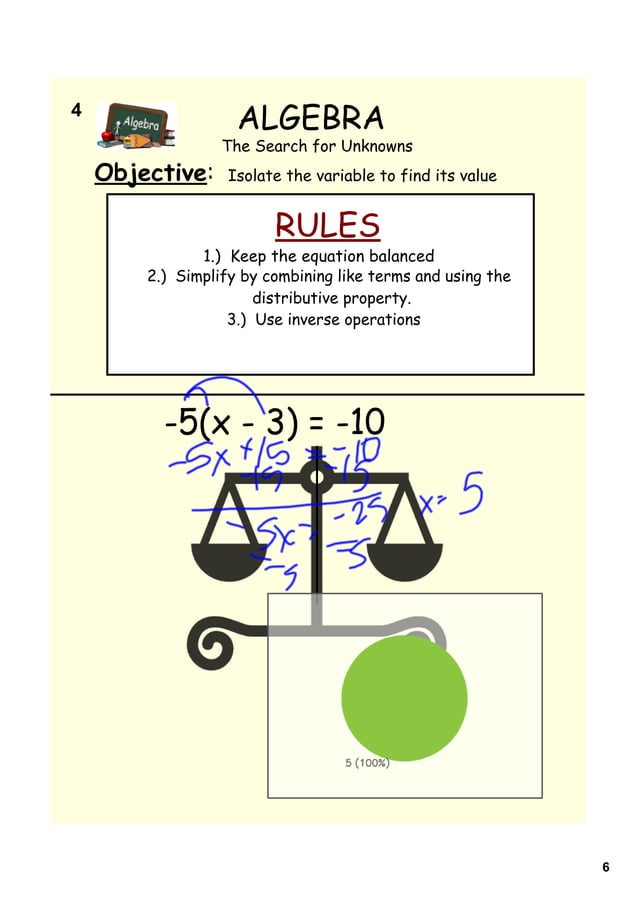 Day 9 distributive property equations day 2 | PDF