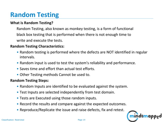 Test Case Design And Technique Ppt