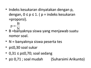 Daya pembeda | PPT