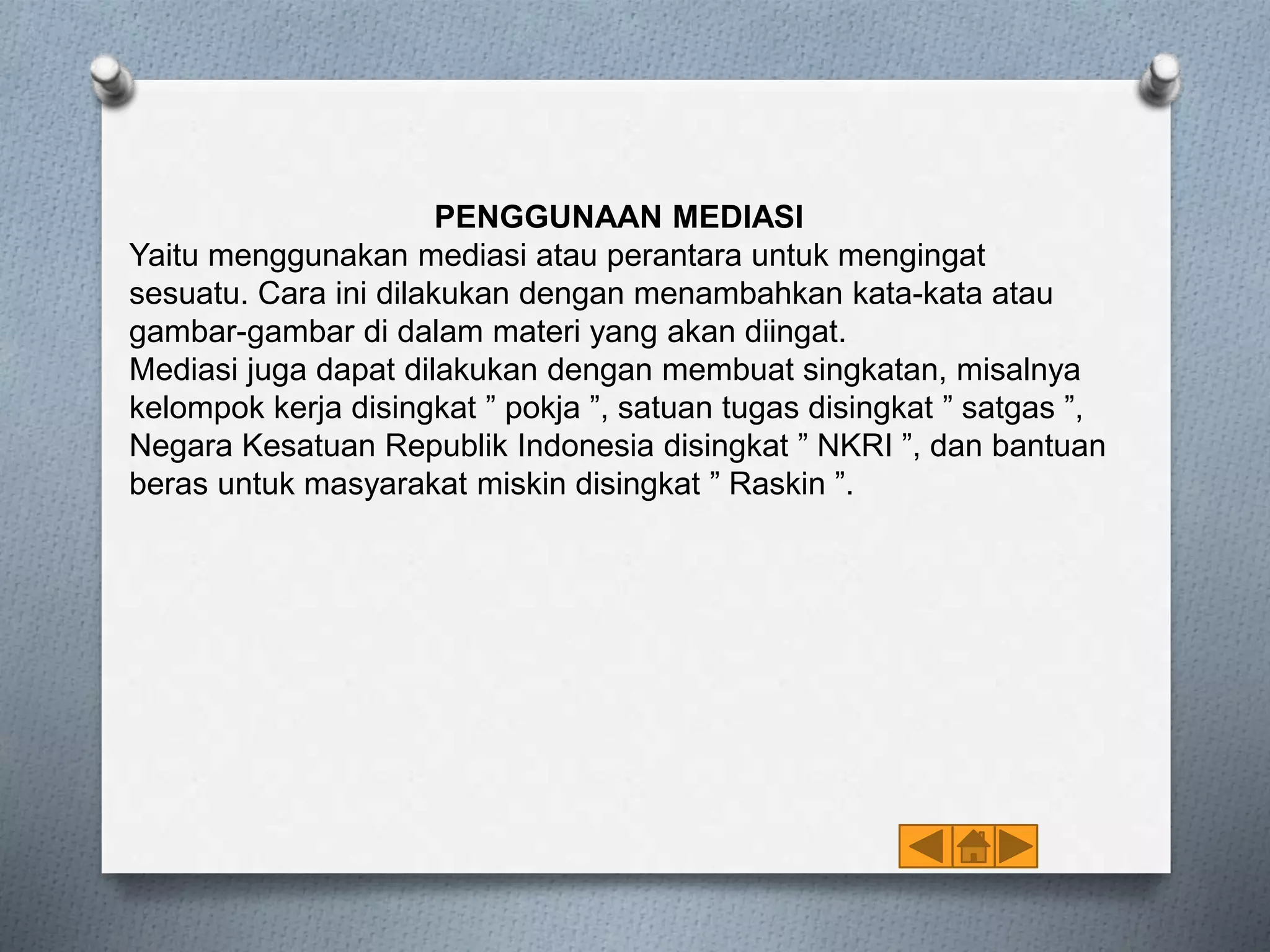Daya ingat manusia | PPTX