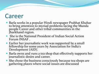 Dayamani Barla | PPT