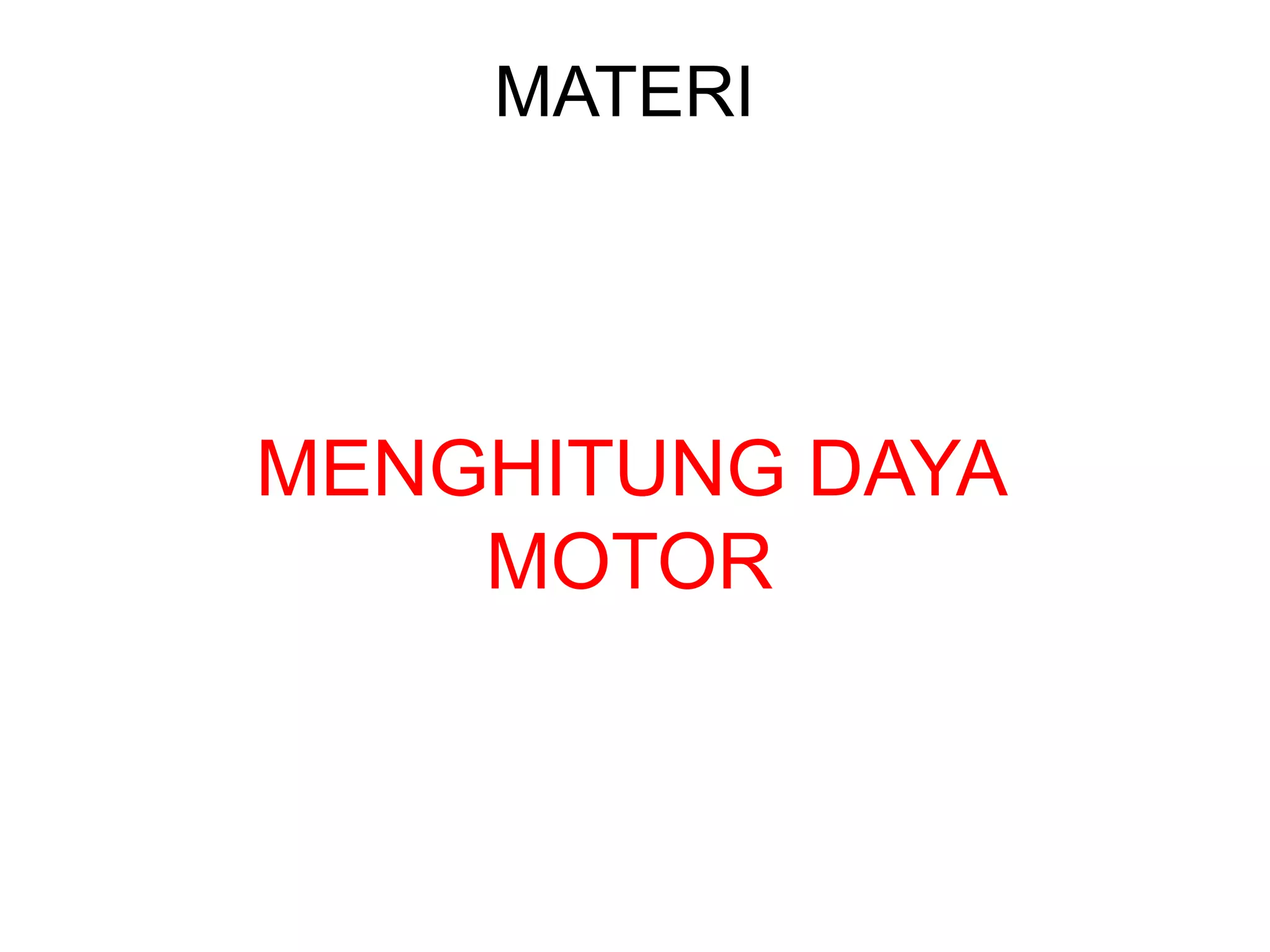 DAYA MOTOR.ppt