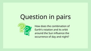 Day and Night Cycle Science Presentation | PPTX