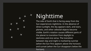 Day and Night Cycle Science Presentation | PPTX