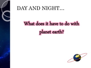 Day and night | PPTX