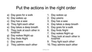 "Day and Night" Pixar Short Film Activity | PPT