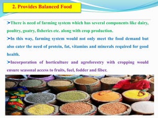 “Doubling of Farmer’s Income by Farming System Approach for Food ...