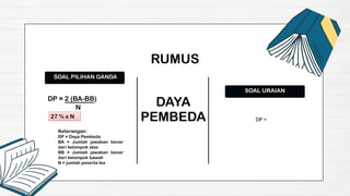 cara menentukan DAYA PEMBEDA KELOMPOK 2.pptx