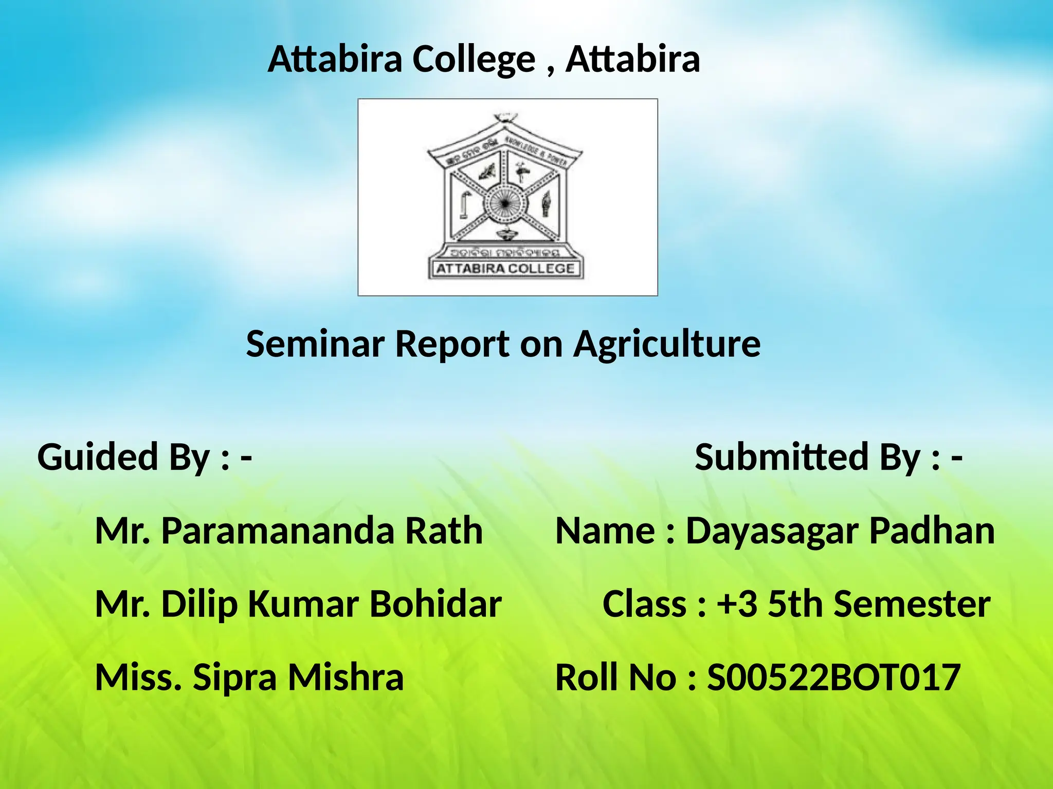 Agriculture methods and agriculture process | PPTX
