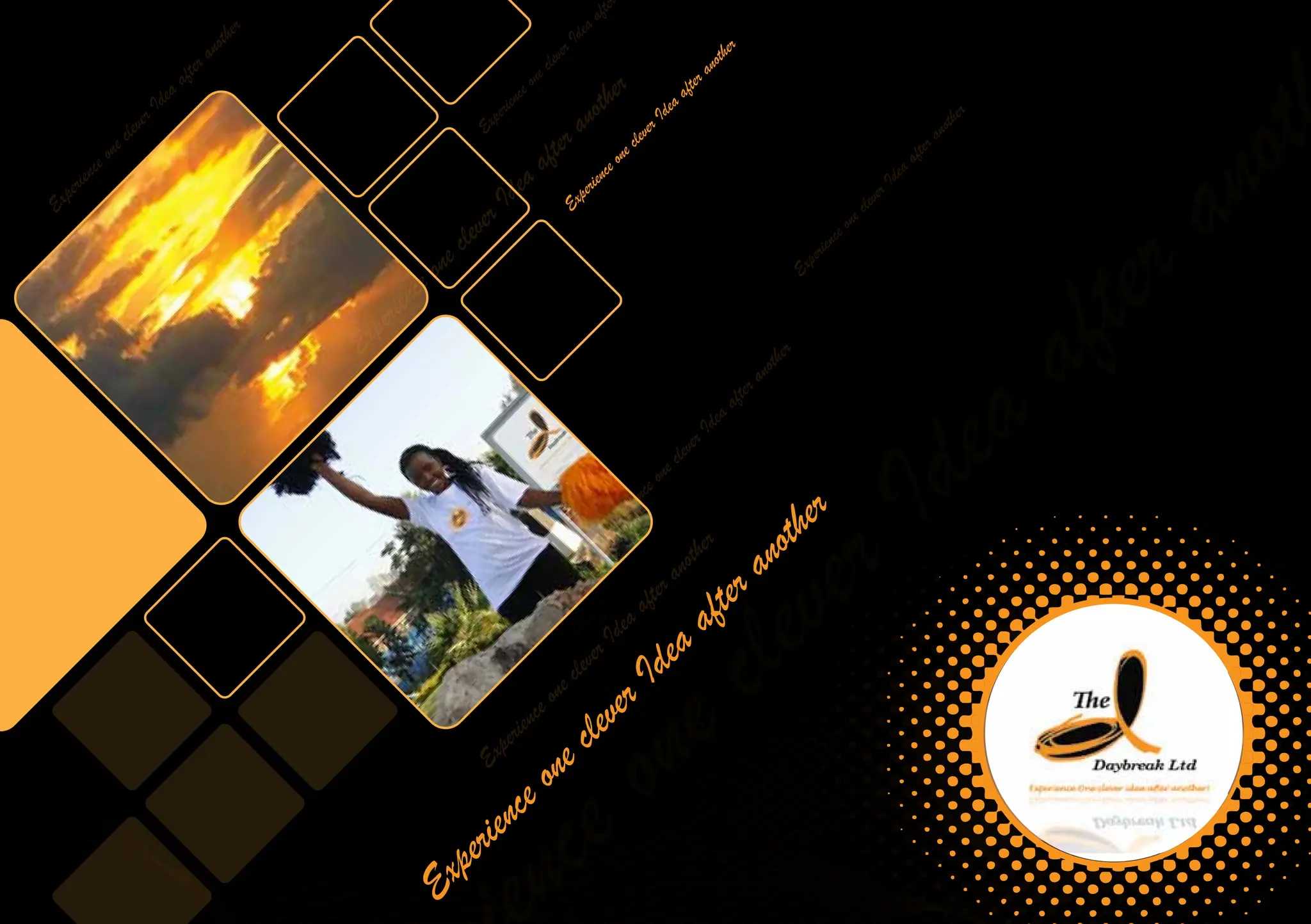 Daybreak Company Profile General layout and design | PPT