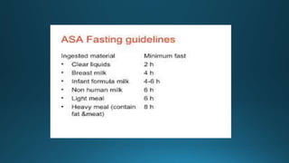 Day care anesthesia | PPTX