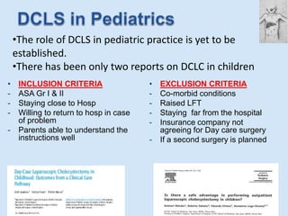 Day care laparoscopic surgery in pediatrics | PPT