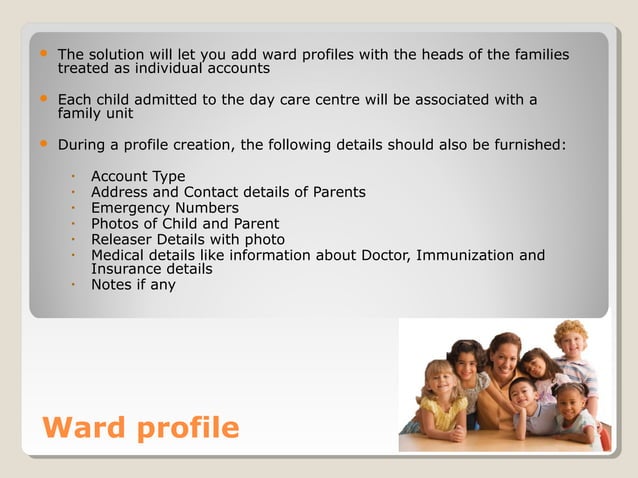 Day Care Management Solution Overview | PPS
