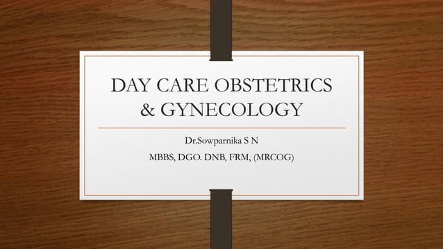 Day care obg pdf | PDF