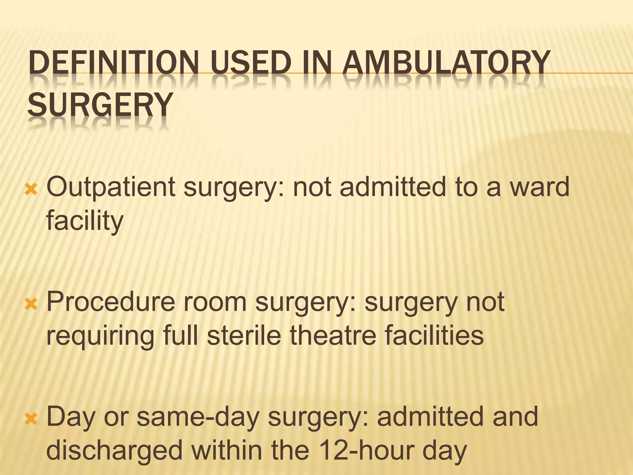 Day care surgery | PPTX