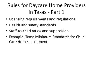 Day Care Training that will promote a welcoming environment | PPT