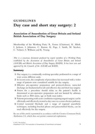 Day case for web | PDF
