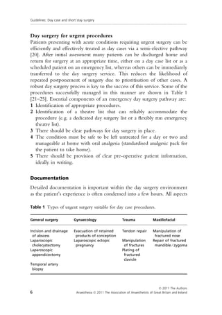 Day case for web | PDF