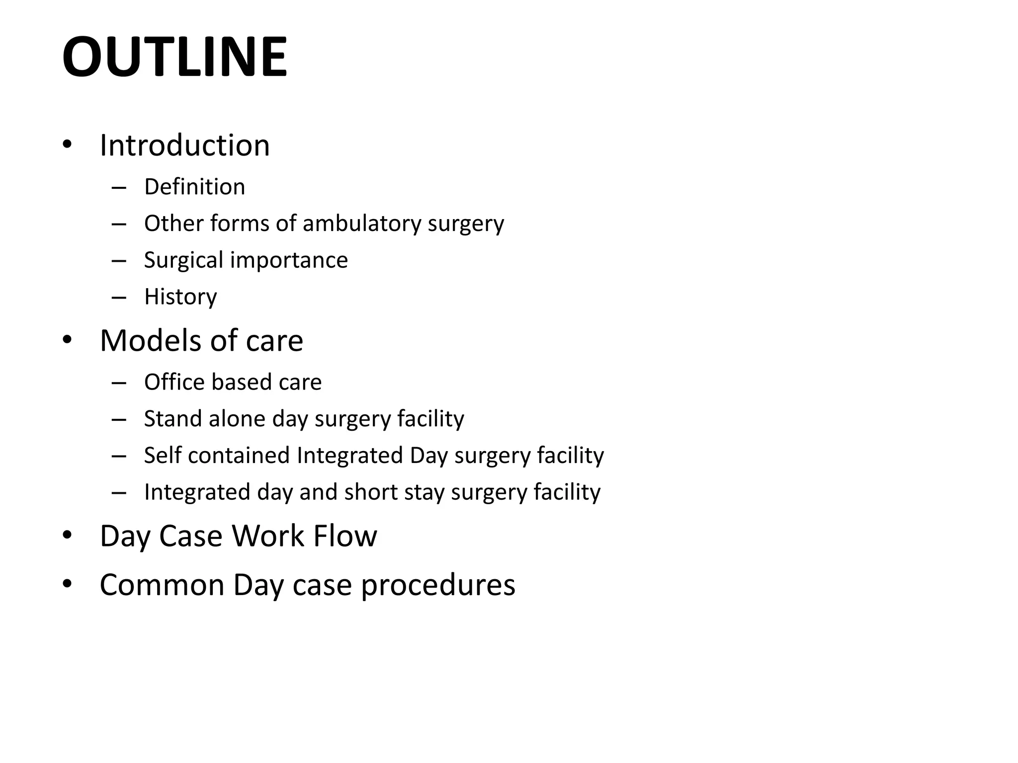 Day case surgery | PPTX