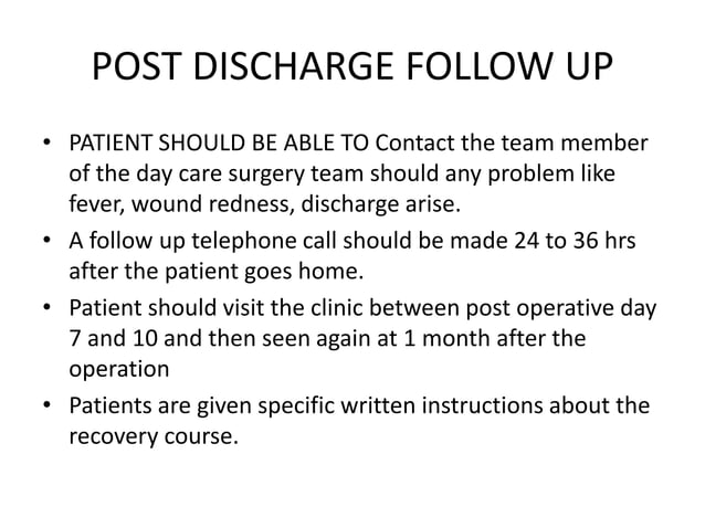 Day case surgery | PPTX | Surgery | Medical Health