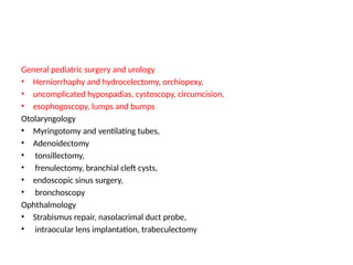 Anaesthesia management of Day case surgery in children.pptx