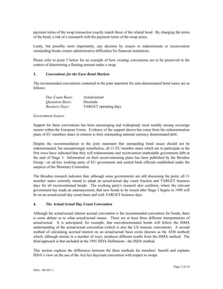 Day count conventions and accrual factors | PDF