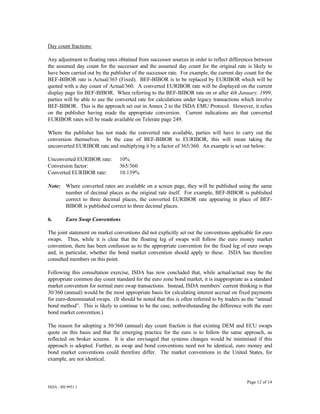 Day count conventions and accrual factors | PDF