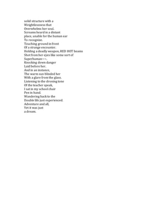 Daydream poem | DOCX
