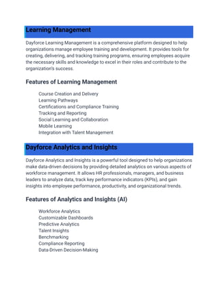 Dayforce HCM: The Complete Human Capital Management Solution | PDF