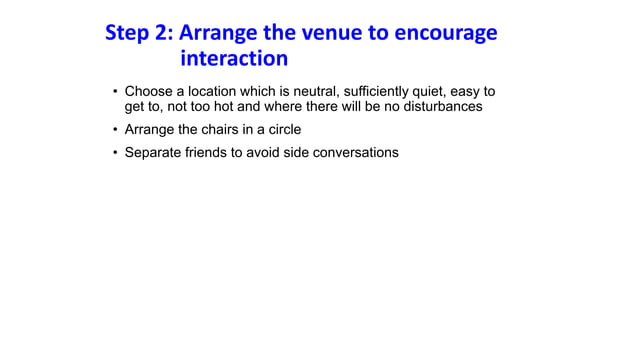 Day Four qualitative workshop | PPT