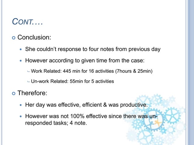 Day in the life | PPT