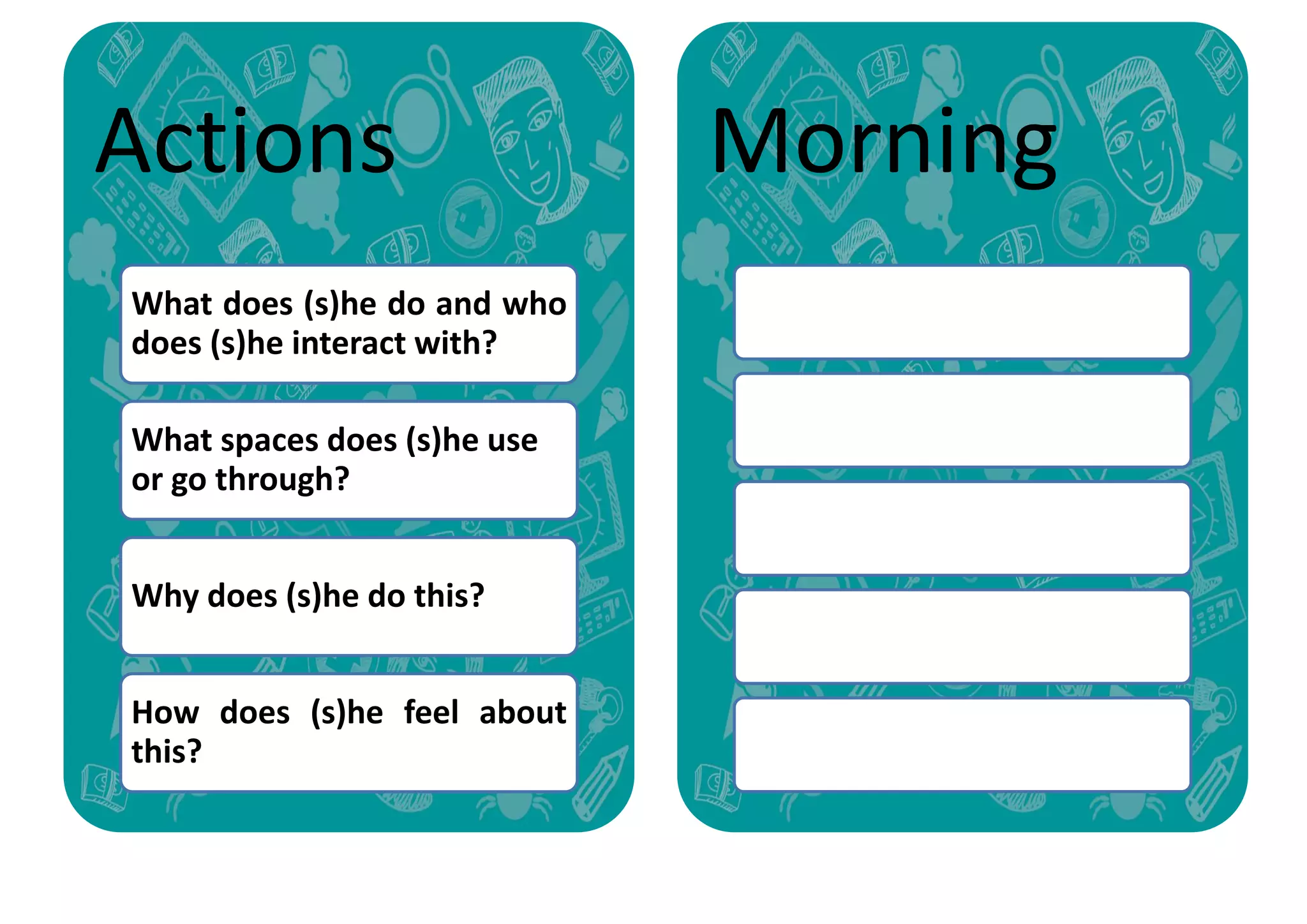 Day in the Life Template | PDF