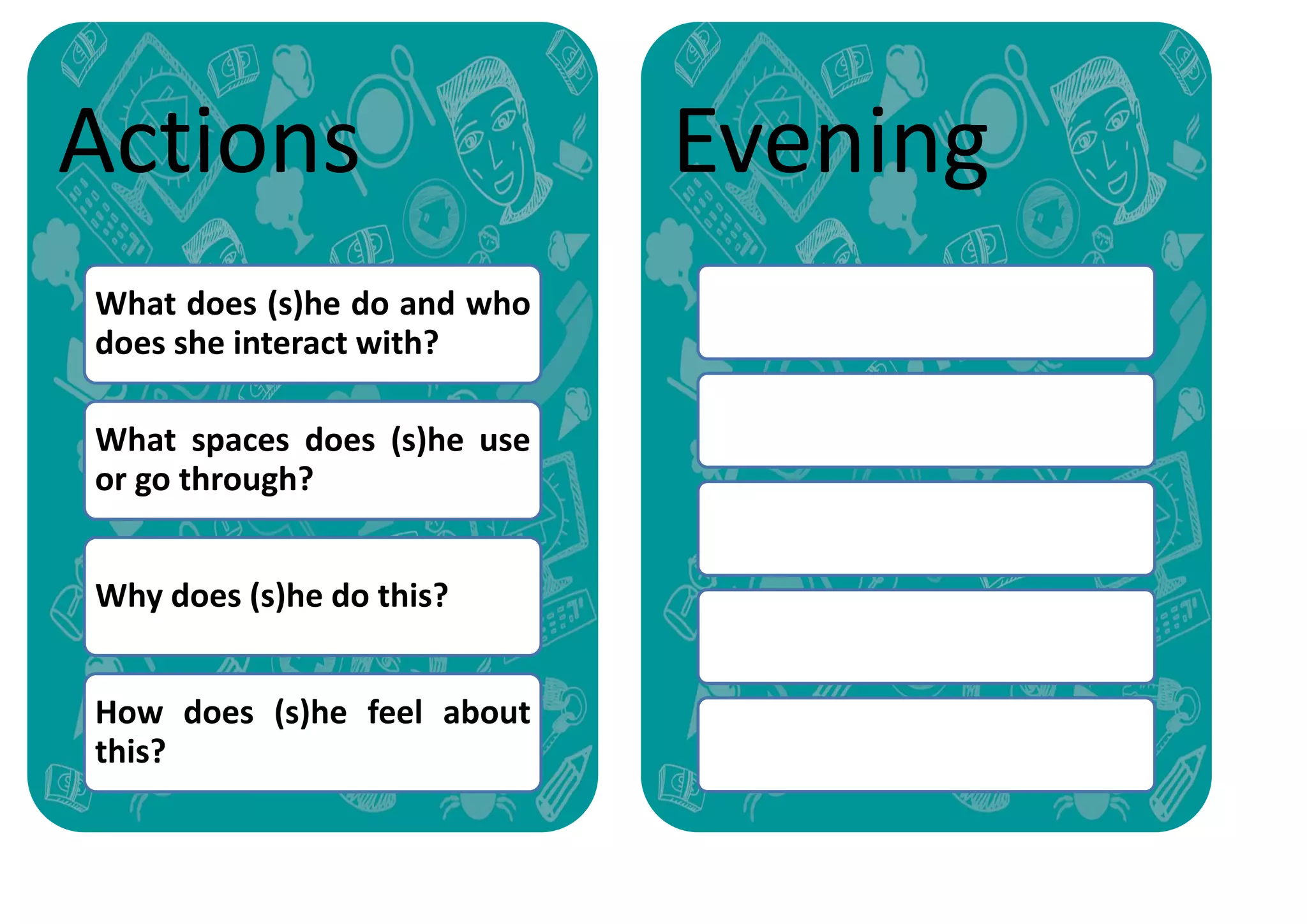 Day in the Life Template | PDF