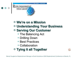 Day in the Life of a Replenishment Analyst | PPT