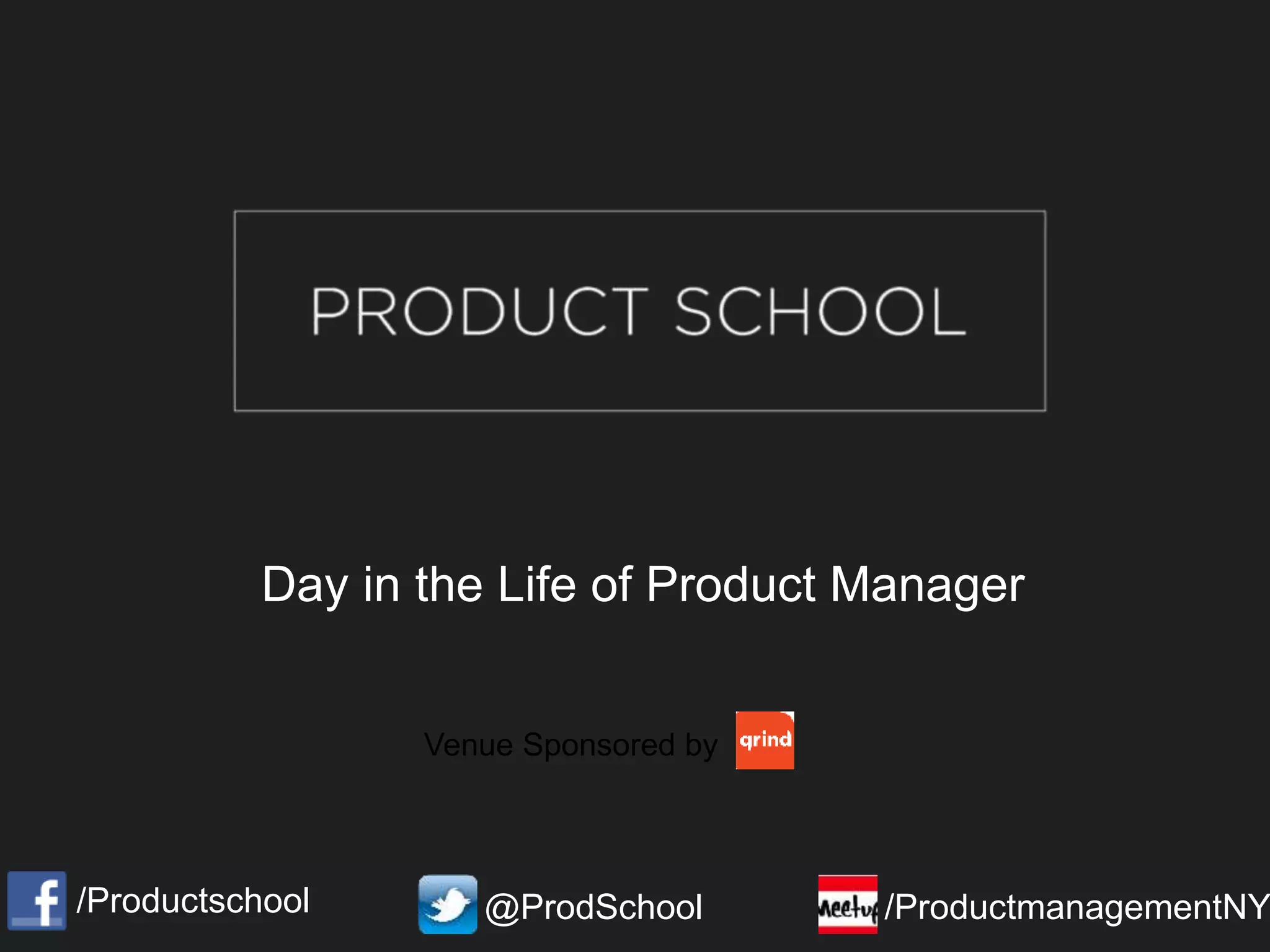 Day in the life of product manager | PPTX