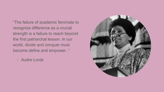 Intersectional feminism | PPTX