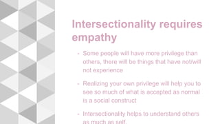 Intersectional feminism | PPTX